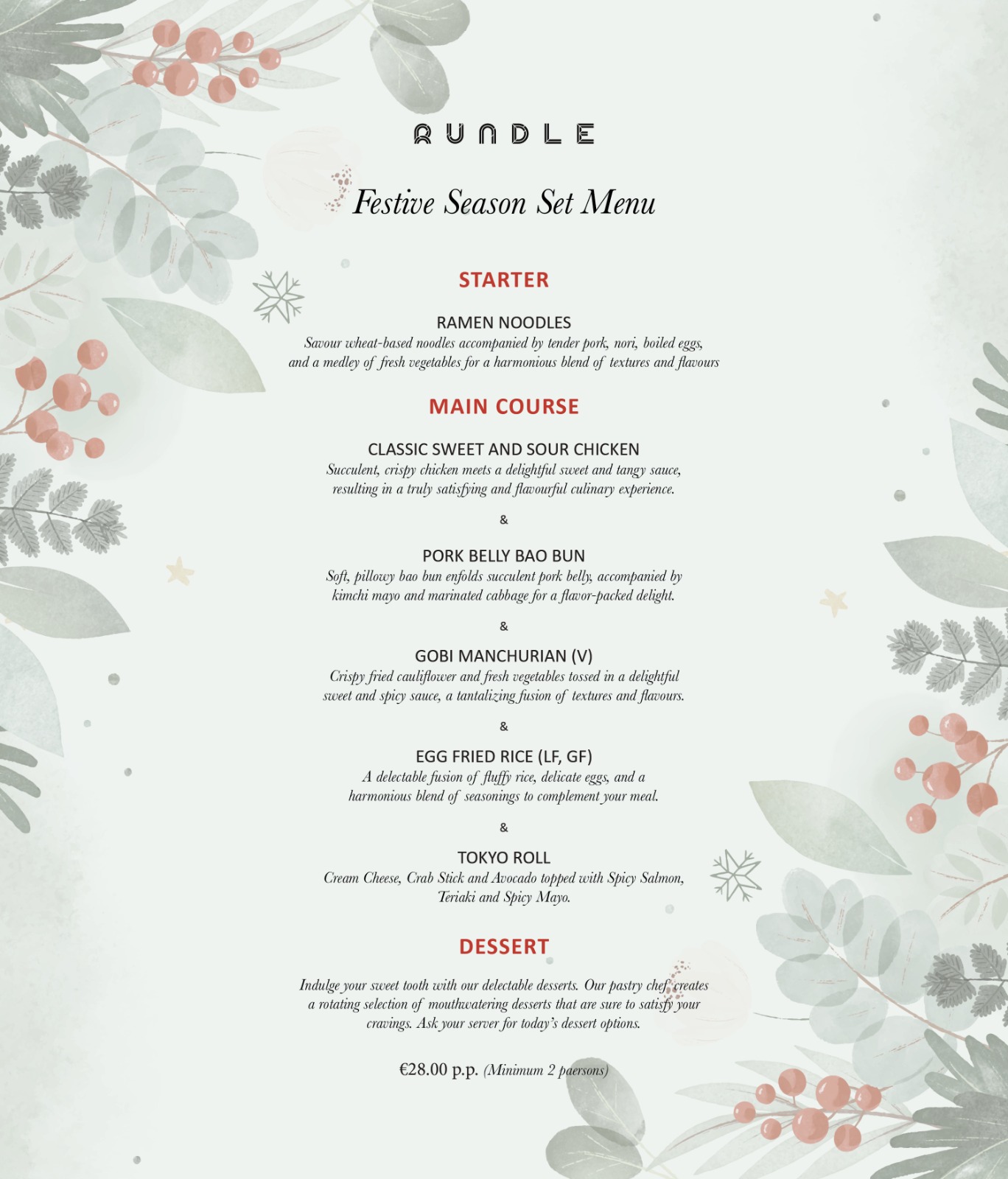 Rundle Restaurant - Bringing MediterrAsian Cuisine to Gozo